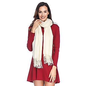 HOYAYO Pashmina Shawls and Wraps Winter Warm Soft Scarf for Women