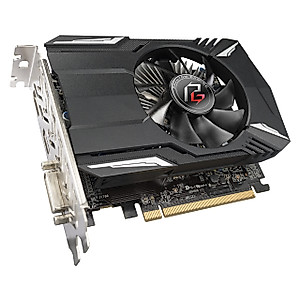 ASRock AMD Phantom Gaming Radeon RX 550 2G DisplayPort HDMI DVI GDDR5 128-bit 5120 x 2880 PCI Express x16 6000 MHz Graphics Card DirectX