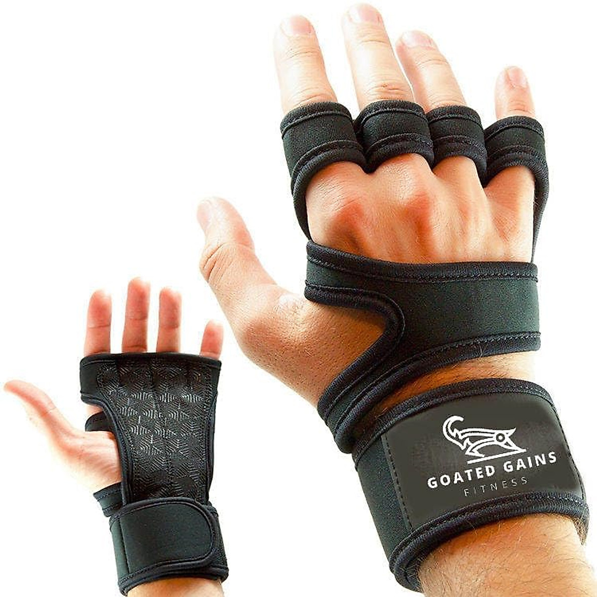Goated Gains Weight Lifting Gloves (X-Large)