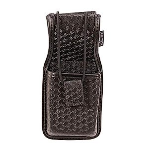BIANCHI, 7914S AccuMold Elite Universal Radio Holder, Basketweave Black