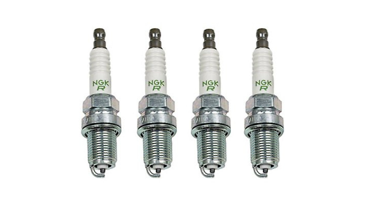 NGK Spark Plug BKR5EYA - Quality Set of 4