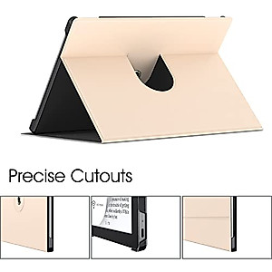 E NET-CASE Case for Pocketbook InkPad Lite 9.7 inch,360 Degree Rotating Protective Tablet, Lightweight Smart Cover Folio Stand Hard Shell Cover for Pocketbook InkPad Lite 9.7 Inch