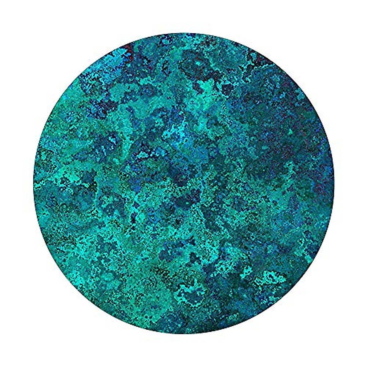 Teal Green Blue Turquoise Abstract Art PopSockets PopGrip: Swappable Grip for Phones & Tablets
