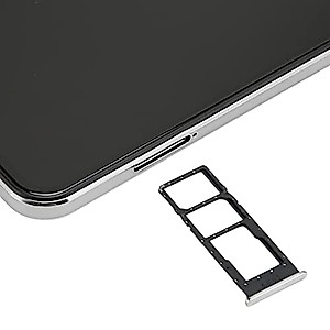 VINGVO Unlocked Smartphone, 2.4G 5G Dual Band WiFi 4GB RAM 64GB ROM 6.6 Inch HD Screen 3G Dual SIM Cell Phone GPS 24MP 32MP Cameras 5000mAh for Entertainment (White)