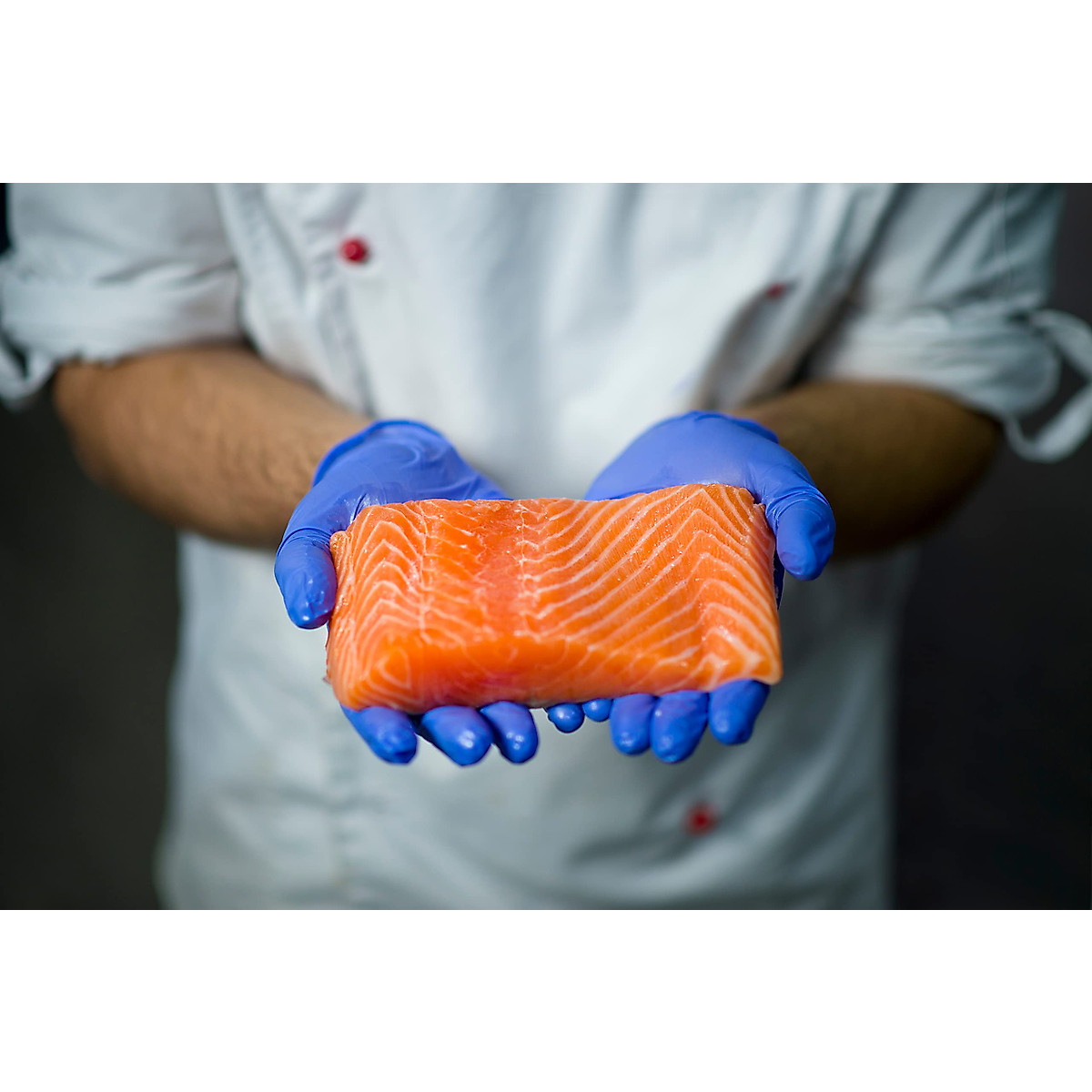 KingSeal 200 Pack MEDIUM NitrileSelect Exam Gloves, Medical Grade, Powder Free, 3 MIL - 1 Box of 200 Gloves By Weight (200 Count)