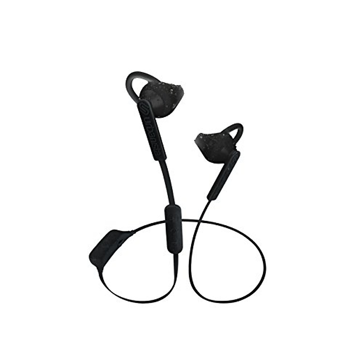 Urbanista Boston Wireless Bluetooth Sport Earphones Headset with Mic and Volume Control, Dark Clown/Black