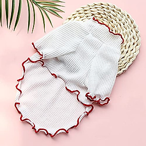 2 Pieces Dog Clothes Pineapple Printed for Dog Shirts Holiday Festival Dog Dresses Puppy Party Costumes Doggie Shirts Cat Outfits Dog Sweatshirt for Small Dogs Cats Boy Girl Puppy Clothes