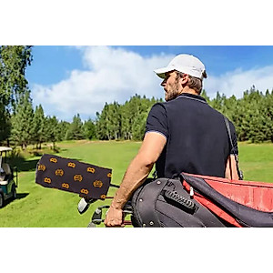 HODL 21 Bitcoin Golf Club Driver Headcover | Premium Barrel Style Headcovers | Fits Most Drivers | Grey, White & Orange