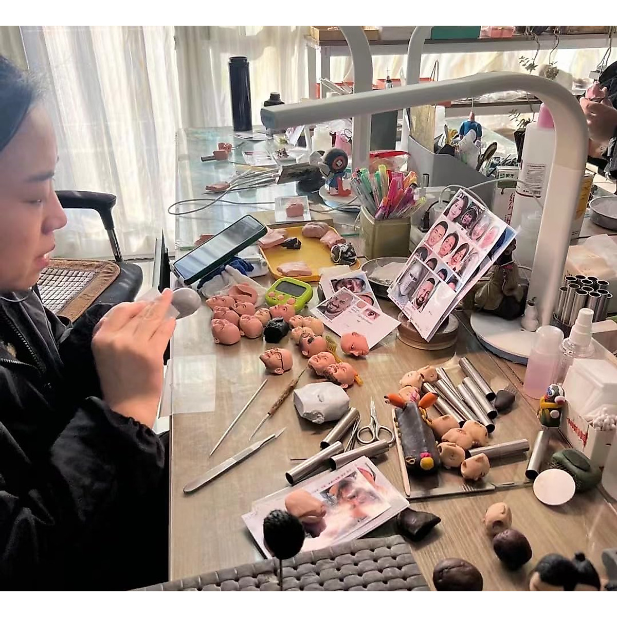 Custom Bobbleheads: Male Golf Player | Fully Customizable with Polymer Clay | Personalized Bobbleheads Best Gifts for, Birthday, Christmas etc.