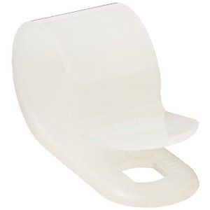 NSI NCH-500 Heavy Duty Nylon Cable Clamp, 0.5" Diameter, 0.472" Width, Natural