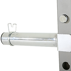 Fitness Reality Extended 9" Olympic Weight Plate Holder for 2"x2" Tube Power Cage