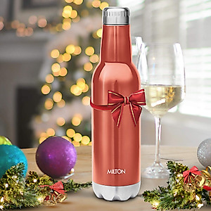Milton Themosteel Pride 600 Bottle for (Hot & Cold) Beverage - Red