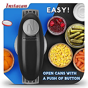 Higher Torque and One Touch Electric Jar Opener Easy Remove Almost Size Lid with Auto-Off, Powerful Bottle Opener for Arthritic Hands, Automatic Jar Opener for Weak Hands and Seniors with Arthritis