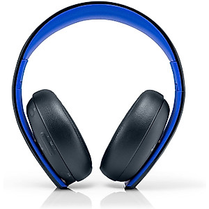 PlayStation Gold Wireless Stereo Headset - Jet Black (Renewed)