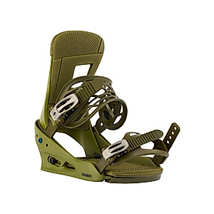 Burton Freestyle Mens Snowboard Bindings Green Sz M (8.5-10.5)