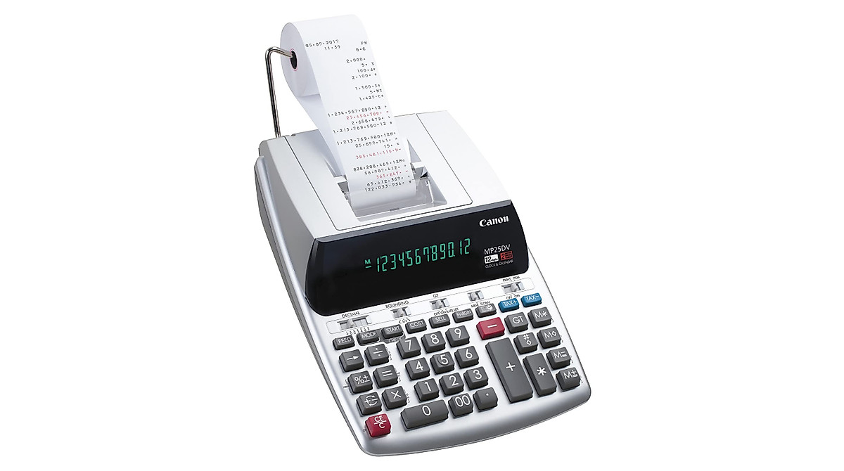 Canon MP25DV-3 Two-Color Printing Calculator for Business