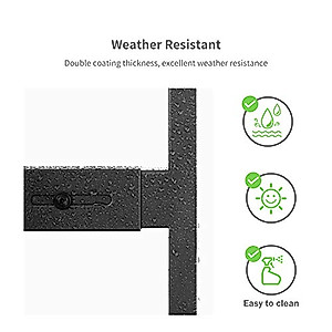 FaithLand Plant Stand, Adjustable Size Fits 12 13 14 15 16 Inches Large Plant Pot, Metal Planter Stand, Mid Century Expandable Plant Holder Indoor Outdoor, Adjustable Width: 12”-16.1” - Easy Assembly