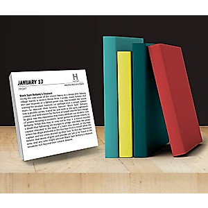 2023 History Channel Unexplained Mysteries Boxed Calendar: Inexplicable Events, Strange Disappearances, Baffling Phenomena (Daily Desk Gift for True Crime Fans)