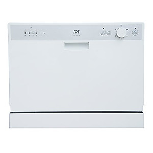 SPT SD-2202W Countertop Dishwasher with Delay Start - White