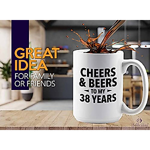 76 Birthday Gift Shot Glass 1.5oz Cheers & Beers 76 Years - Gift for 76 Year Old Guy Gifts for Mom Mama Vintage Beer Day Brew Turning Old