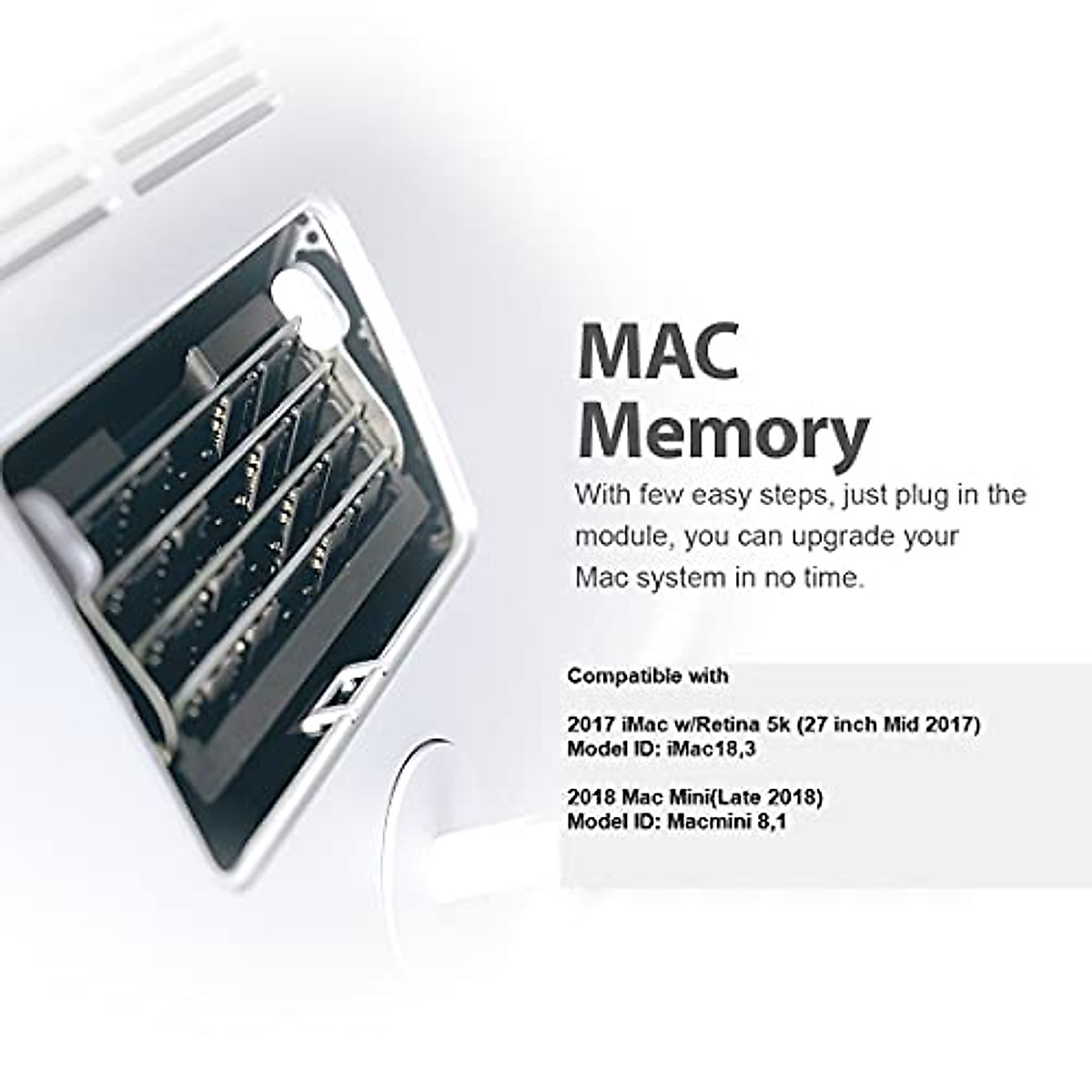 V-Color 32GB(2 x16GB) DDR4 2400MHz for iMac 2017 27-inch w/Retina 5K Display & 21.5-inch w/Retina 4K or Non-Retina Display DDR4 iMac SO-DIMM CL17 1.2V (TN416G24D817K-VC)