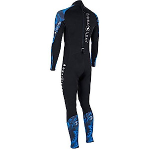 Aqua Lung Hydroflex 3mm Men's Jumpsuit, Camouflage Blue