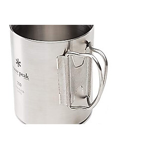 Snow Peak Unisex's MG-213 Stainless Steel Vacuum Double Wall 300 Mug, Silver, 300ml