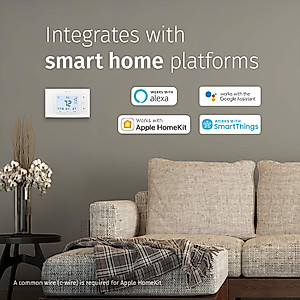 Emerson Sensi Wi-Fi Smart Thermostat for Smart Home, Pro Version, Works with Alexa, Energy Star Certified