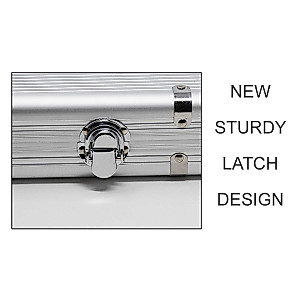 DA VINCI Monte Carlo Poker Club Set of 500 14 Gram 3 Tone Chips with Upgraded Aluminum Case, 2 Decks of Plastic Playing Cards, 2 Cut Cards, Dealer and Blind Buttons