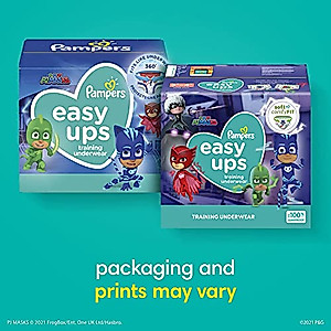 Pampers Easy Ups Training Underwear Boys, 3T-4T Size 5 Diapers, 66 Count (Packaging & Prints May Vary)