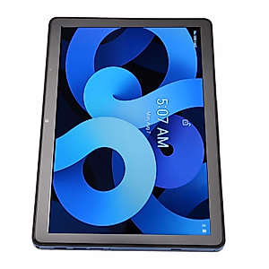 Tablet PC, 8 MP Front Camera 10.1 Inch Tablet MTK6762 Octa Core 12GB RAM 512GB ROM 13 for Business for Learning (Blue)