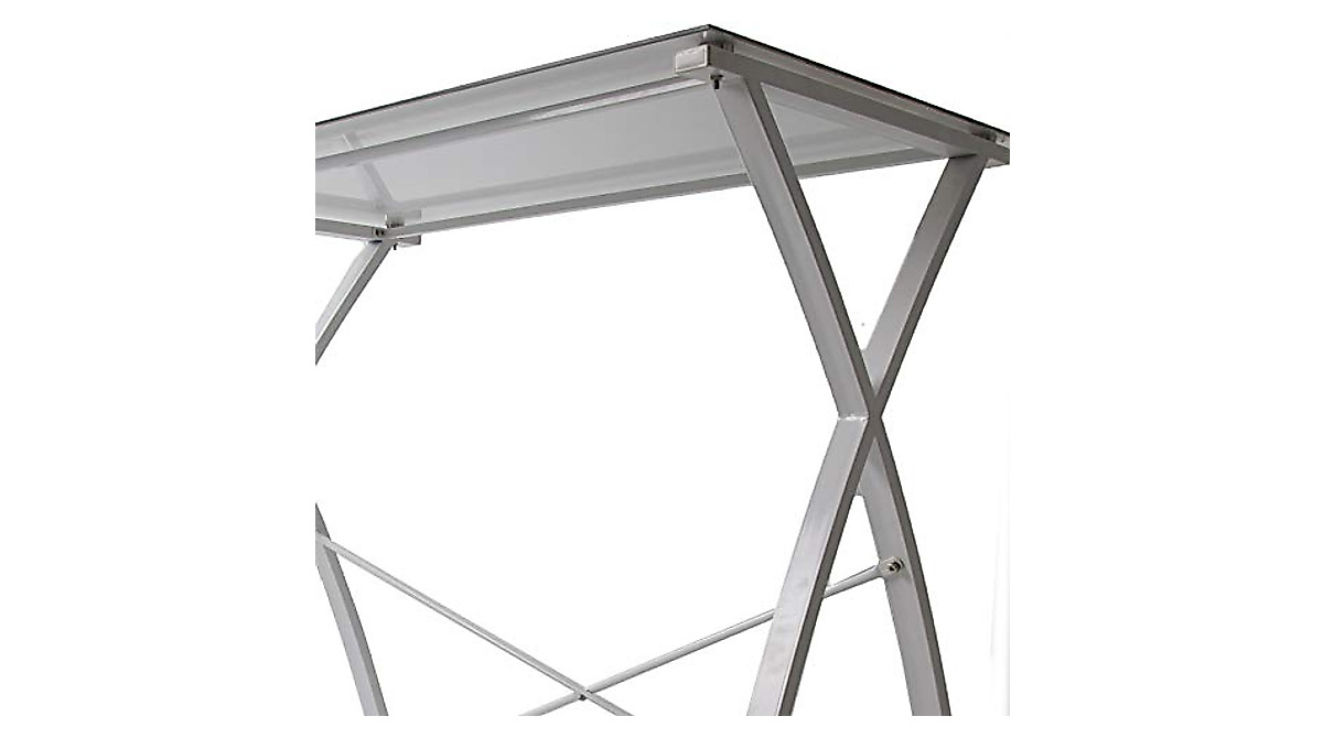 Stand Steady Joy Standing Desk - Modern Glass Design