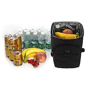 LemonGirl 18-20L Hiking Backpack Cooler Bag Insulated Large Backpack for Travel