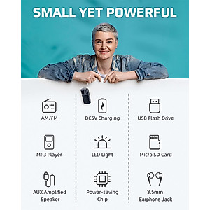 160 Retro Transistor Radio + 189 Small Radio Bluetooth