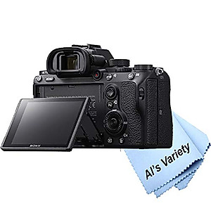 Sony Alpha a7 III Mirrorless Digital Camera with 24-70mm Lens + Shot-Gun Microphone + LED Always on Light+ 64GB Extreme Speed Card, Gripod, Case, and More (26pc Video Bundle)
