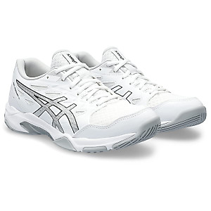 ASICS Women's Gel-Rocket 11 Volleyball Shoes, 9.5, White/Pure Silver