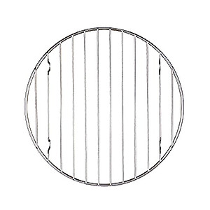 Mrs. Anderson's Baking Harold Imports 9-Inch Round Cake Rack, Silver
