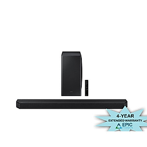 SAMSUNG HW-Q900A 7.1.2 Channel Dolby Soundbar and Subwoofer with an Additional 4 Year Coverage (2021) (Refurbished)(USED)