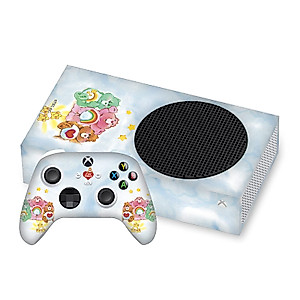 Head Case Designs Officially Licensed Care Bears Group Classic Matte Vinyl Sticker Gaming Skin Case Cover Compatible with Xbox Series S Console and Controller Bundle