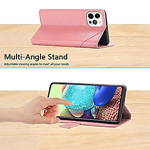 Fansipro Wallet Folio Case for Oppo RENO2 Z, Premium PU Leather Slim Fit Cover for RENO2 Z, 2 Card Slots, 1 Transparent Photo Frame Slot, Anti-Oil, Pink [1 Piece]