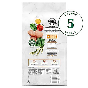 NUTRO NATURAL CHOICE Small Breed Adult Dry Dog Food, Chicken & Brown Rice Recipe Dog Kibble, 5 lb. Bag