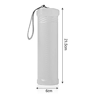 Extendable Plastic Brush Case Clear Paint Brush Holder Long Brushes Tube Storage Watercolor Pen Container Drawing Tools TPPI40647