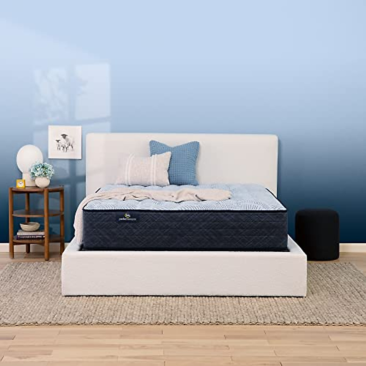 Serta Perfect Sleeper Enhanced 13.5" King Mattress - Medium, Cooling Gel Memory Foam, Pocket Innersprings for Motion Isolation, Edge Support, CertiPUR-US Certified - Nurture Night