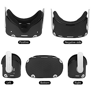 Design Shell Front Face Protector Cover for Oculus Quest 2 Headset Accessories Preventing Collisions and Scratches