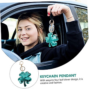 PRETYZOOM 6pcs Couples Keychain Traffic Signs Toys Car Key Pendant Keychain Ornament Key Ring Sparkling Charm Keyring Wallet Keychain Kids Decor Key Fob Keychain Pendant Decorations Bags