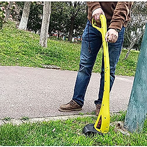 Electric Pruning Machine Household Garden Mower Lawn Mower 400W30 Rice Noodle (Color : Yellow, Size : 400W Lawn Mower)