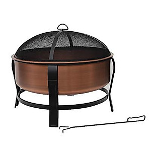 ZHEJIANG YAYI Metal Technology Four Seasons Courtyard, 30", Copper, Fire Pit, FT-1103E
