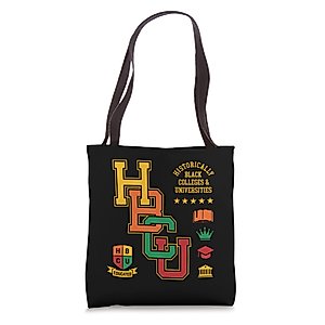 HBCU Historically Black Colleges Universities Grad Alumni Tote Bag