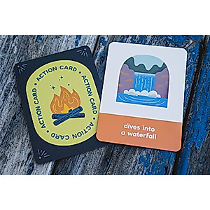 Campfire Stories Deck--For Kids!: Storytelling Games to Ignite Imagination
