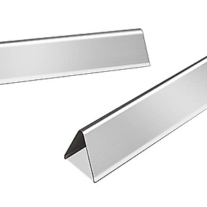 Derurizy 62752 7620 Grill Replacement Parts for Weber Genesis 300 Series Gas Grill, Weber Genesis E310 E320 E330 S310 S320 S330 EP310 EP320 EP330, 17.5" Flavorizer Bars and 19.5" Burner Tube Kit